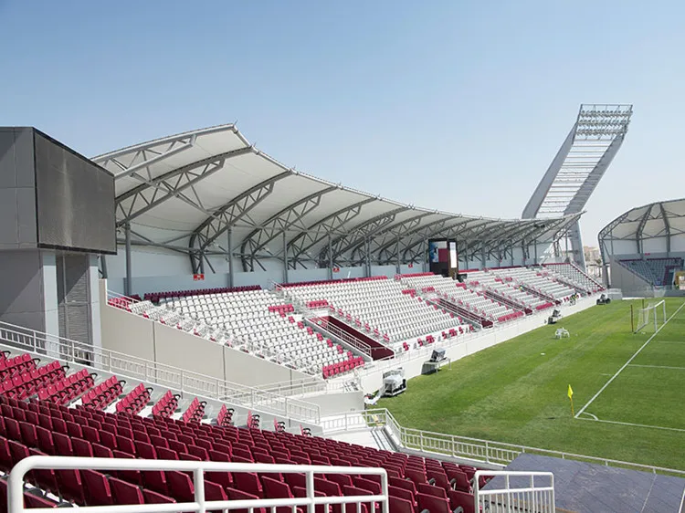 Durable Outdoor Football Stadium Membrane Structure Shed