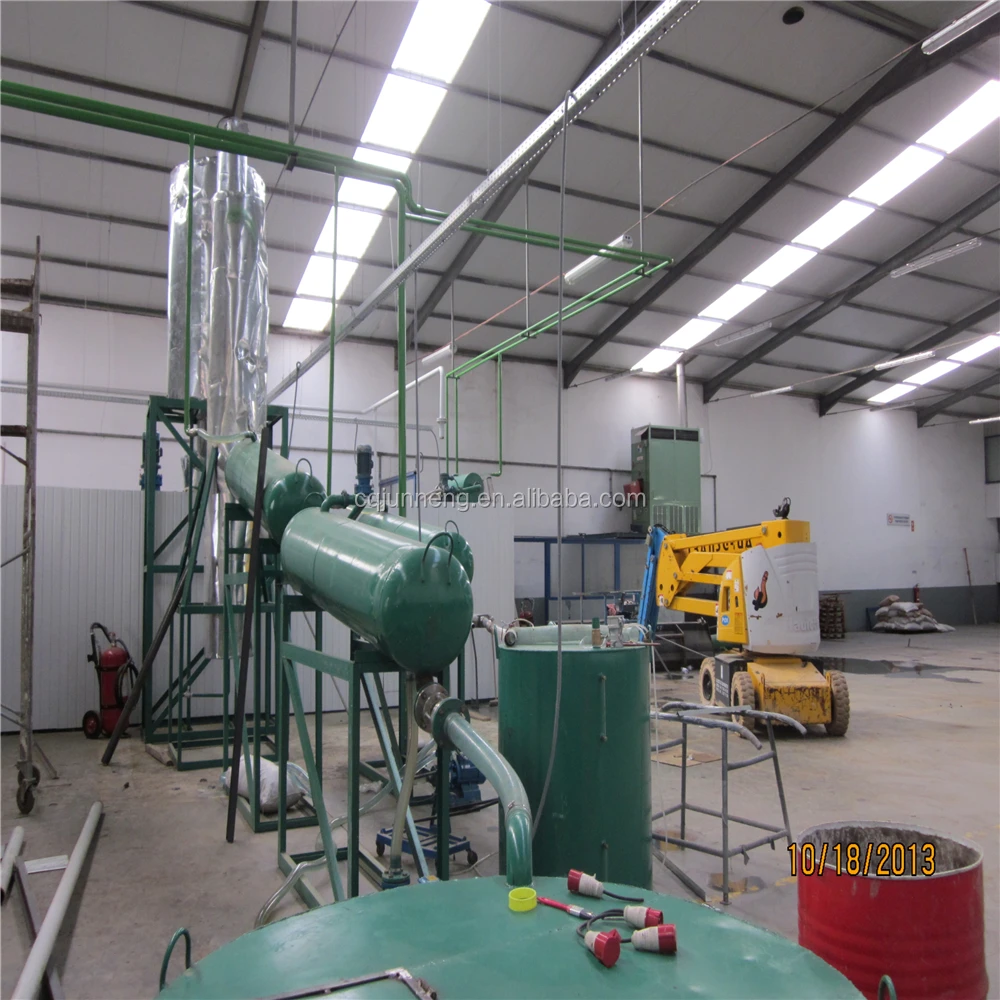 CE ISO Small Scale Crude Waste Oil Refinery Machines