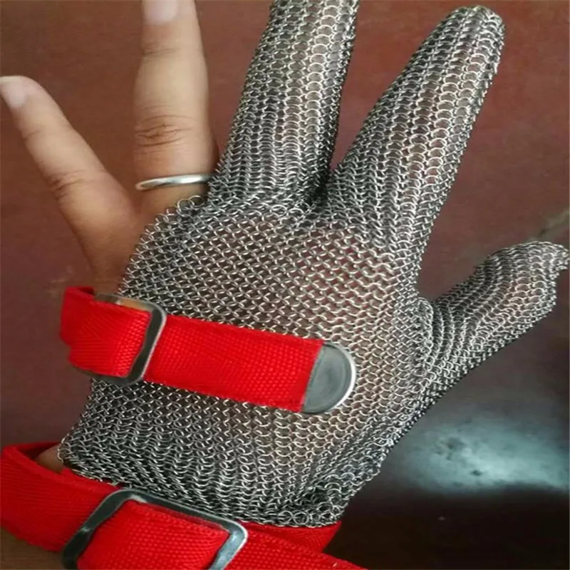 Cut Resistant Stainless Steel Metal Finger Knuckle Glove - Buy Metal ...