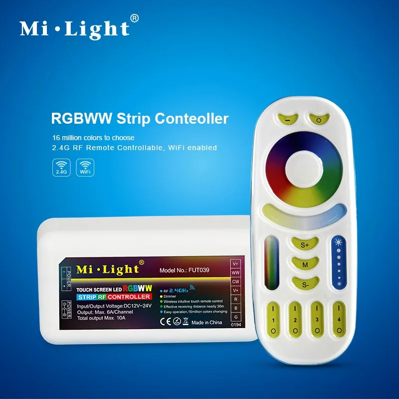 Ce&rohs Certified Smart Wireless With 2.4g Rf Remote Control Led ...