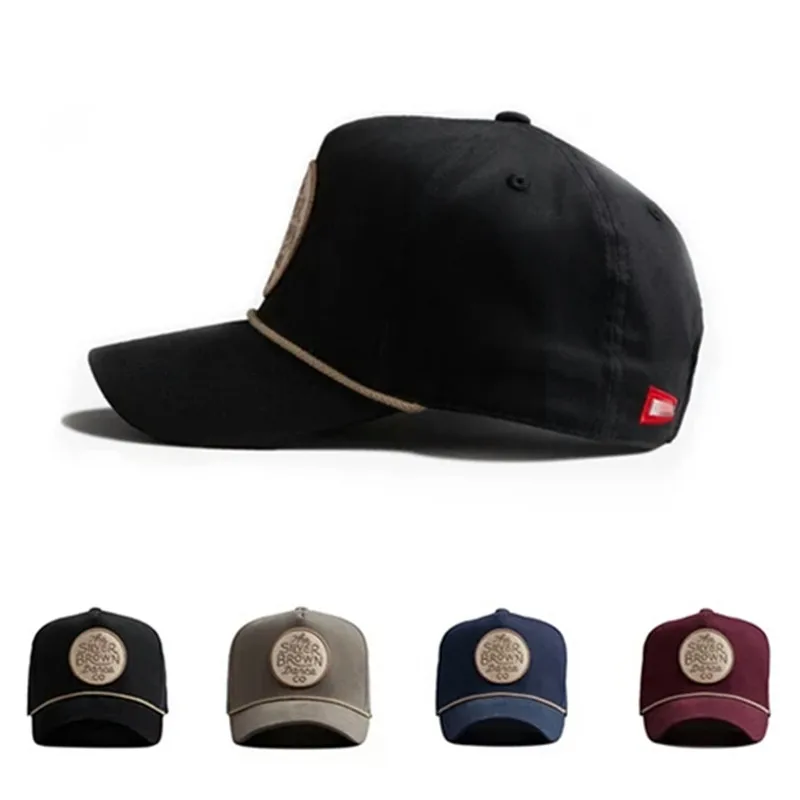 2019 New Style Applique Patch Custom Cap 5 Panel Rope Hat - Buy 5 Panel ...
