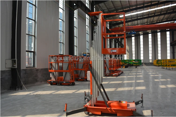 Single Man Lift - Manual Hydraulic Aluminum Lift for Sale