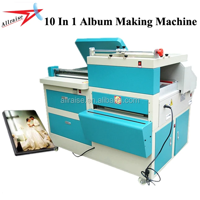 Full Automatic Photo Album Making Machine Wedding Album Binding Forming ...