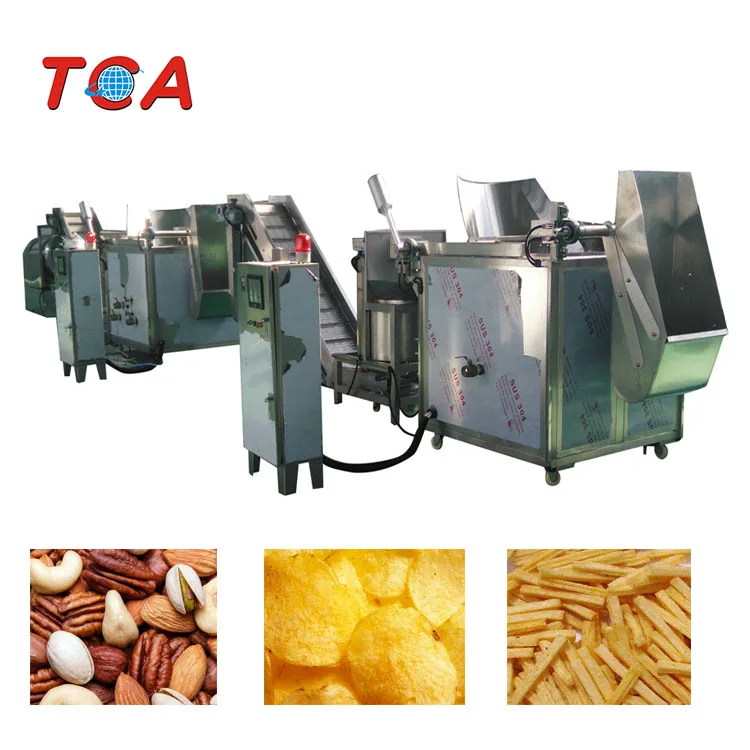 High-productivity Automatic Batch Frying Machine - 304 Stainless Steel