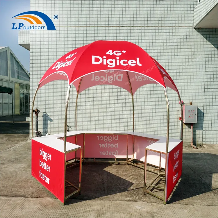 Dia 3m Hexagon Dome Tent Trade Show Booth For Sale - Buy Trade Show ...