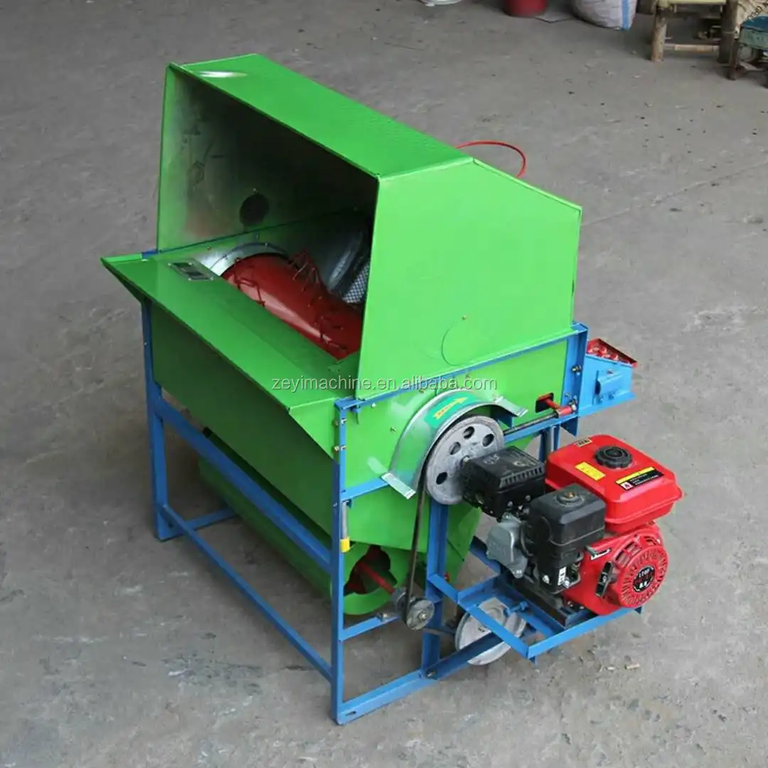 Small Farm Grain Thresher Machine / Wheat Rice Thresher / Grain Sheller ...