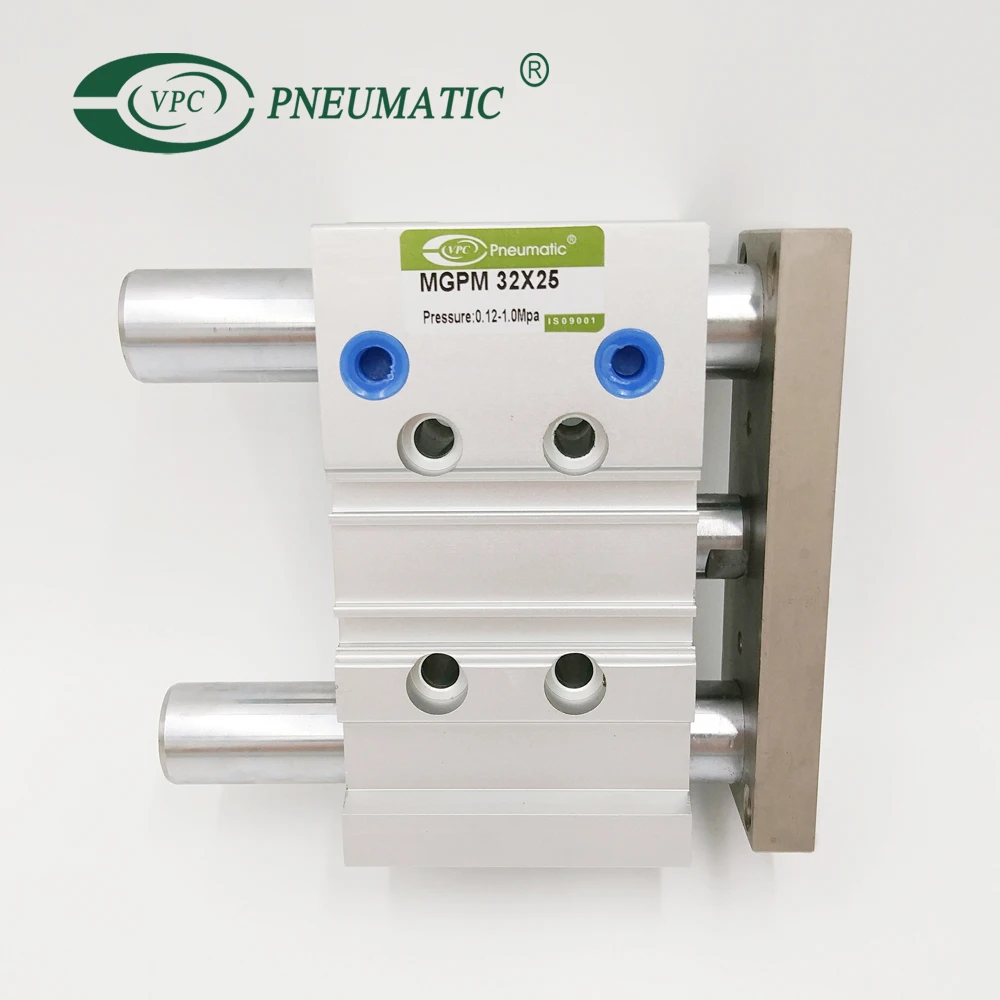 Mgpm Three Shaft Pneumatic Guide Cylinder - Buy Guide Cylinder ...