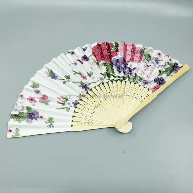 Elegant Fashion & Elegant Burgundy Lady Hand Fan 18colors For Choice ...