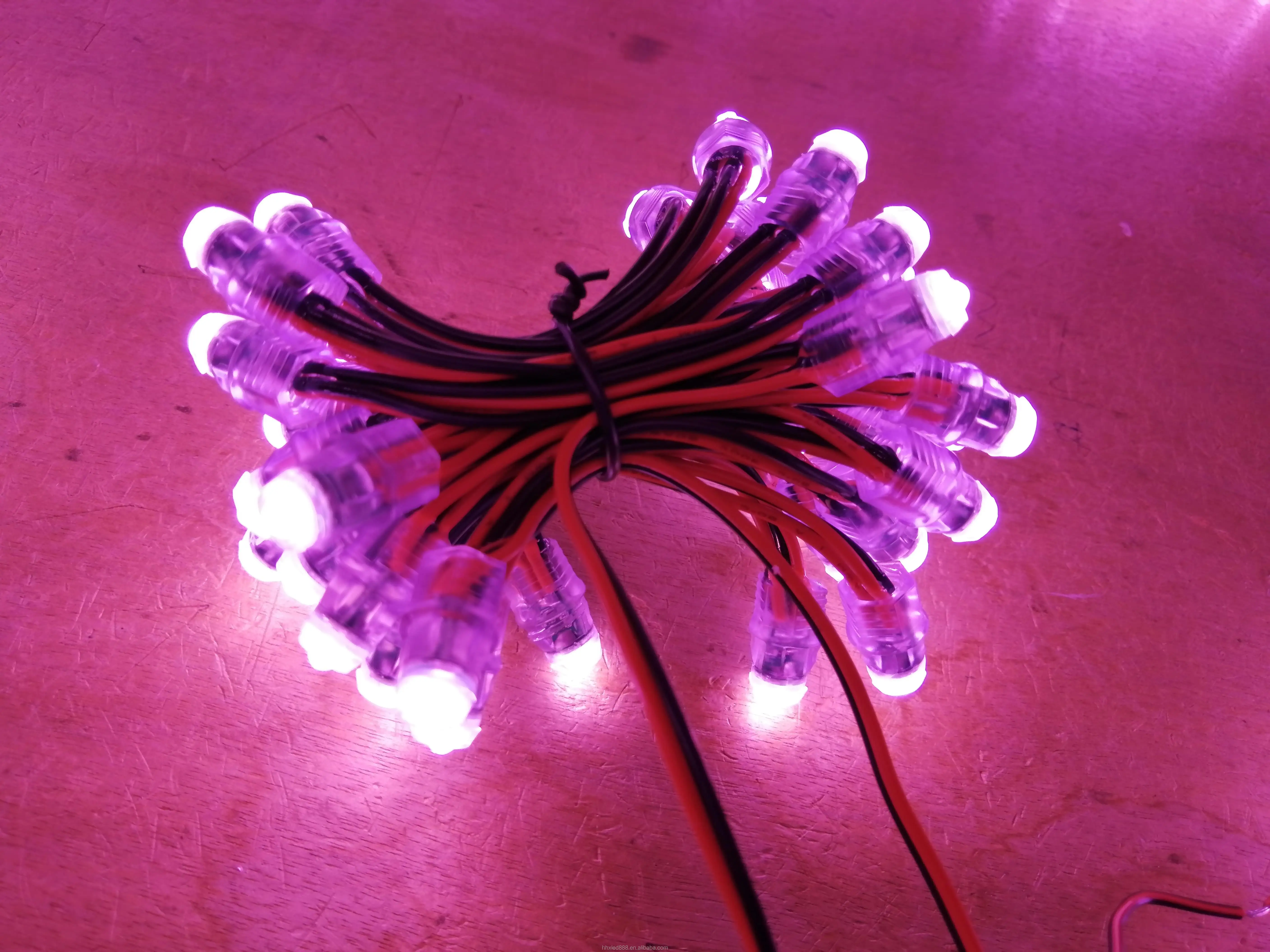 White Blue Green Red Yellow 12v 9mm Single Color Led Pixel Red Dot ...