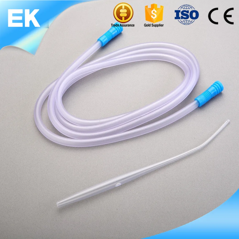 Length 1.8m / 3.6m Medical Grade Pvc Suction Tube With Or Without Hole ...