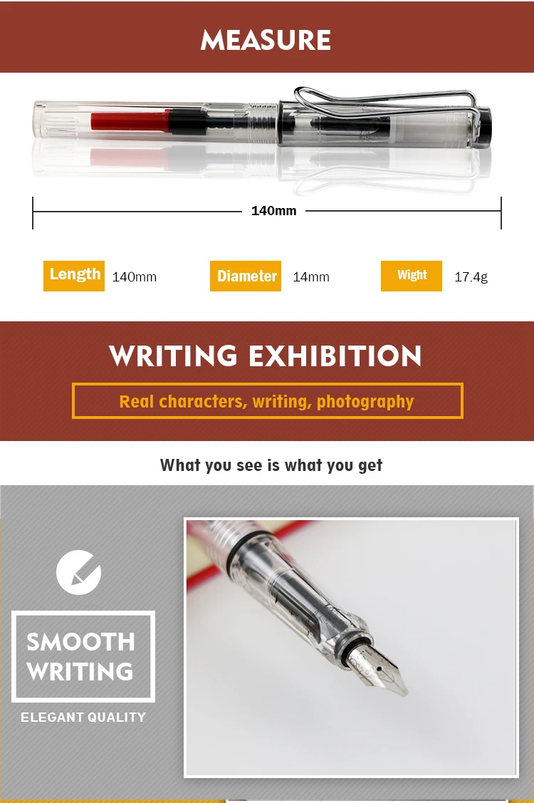 Tibetan Calligraphy Pen Set - 5mm Flat Nib Duckbill Parallel Pen for ...