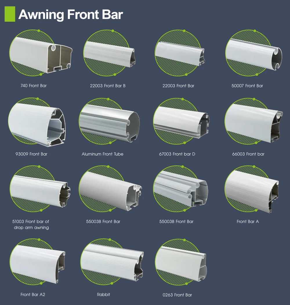 Retractable Canopy Aluminum Awning Parts - Quality & Certifications