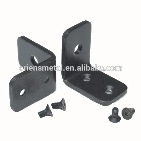 Custom Hardware U Shaped Stamping Aluminum Wall Mounting Bracket