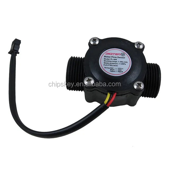 Fs300a G3/4 60l/min Water Flow Sensor Dc 5-24v Hall Effect Water Flow ...