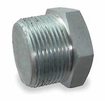 Hex Head Plug 2" #3000 Npt A105 Npt Galvanized - Buy Hex Head Plug,Npt ...