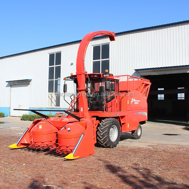 Self Propelled Green Forage Harvester - Mini Corn Combine