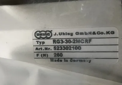 Germany traverse unit RG3-20-2MCRFX uhing rolling ring drive Types RG3R ...
