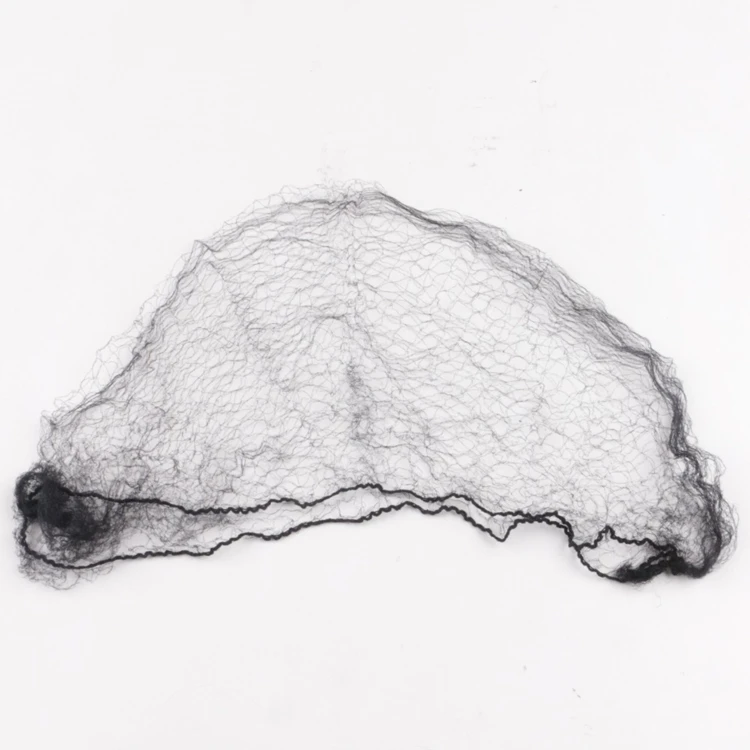 100 Pcs/lot Black White Nylon Hair Net - Invisible Elastic