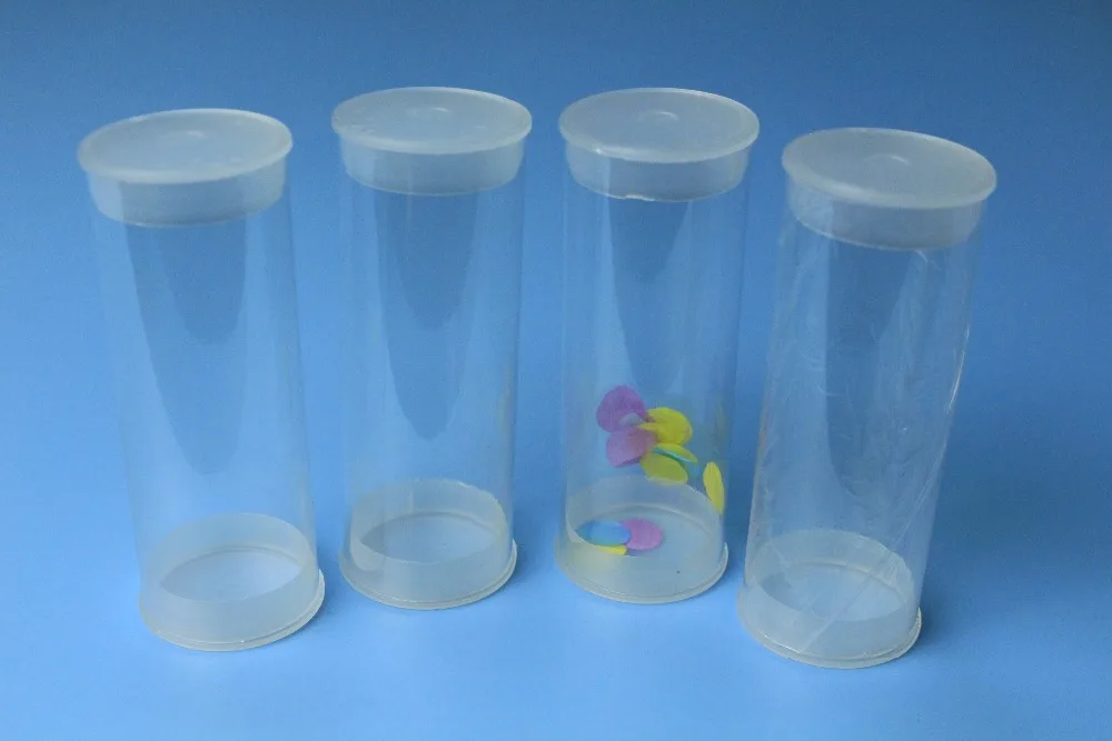 Clear Round Plastic Cylinder Packaging Tube - Buy Clear Round Plastic ...