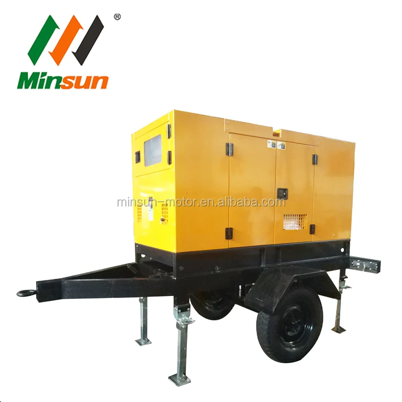 Usa 50 Kva 440 Volt 3 Phase Generator Trailer Diesel Price - Buy ...