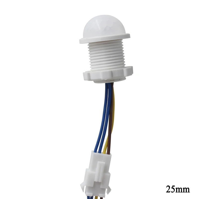 20mm 24mm 40mm Pir Detector Rotate Adjustable 180 Degrees Infrared Ray ...