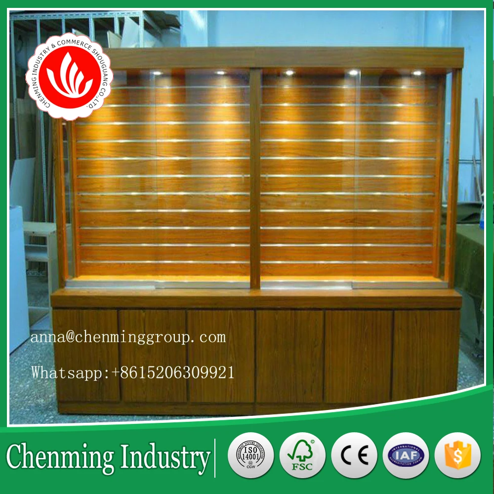 W / U / V Ranurado/madera Contrachapada/mdf Slatwall Con Aluminio Y ...