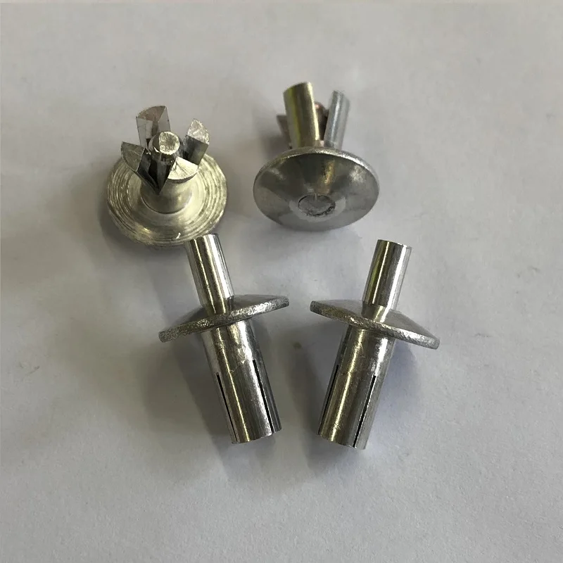 Drive Pin Split Rivet - Full Brazier Head Aluminum Steel
