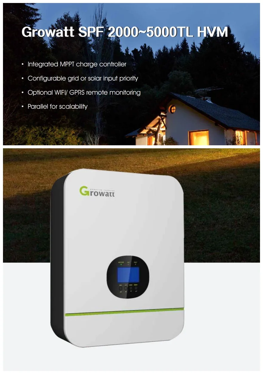 Growatt G844 5kw Parallel Power Inverter 5kw Off Grid Solar Power ...