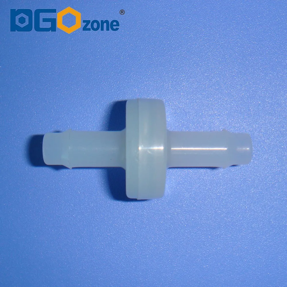 1/4 Inch 6.4mm Small Plastic Diaphragm Gas Check Valve PVDF