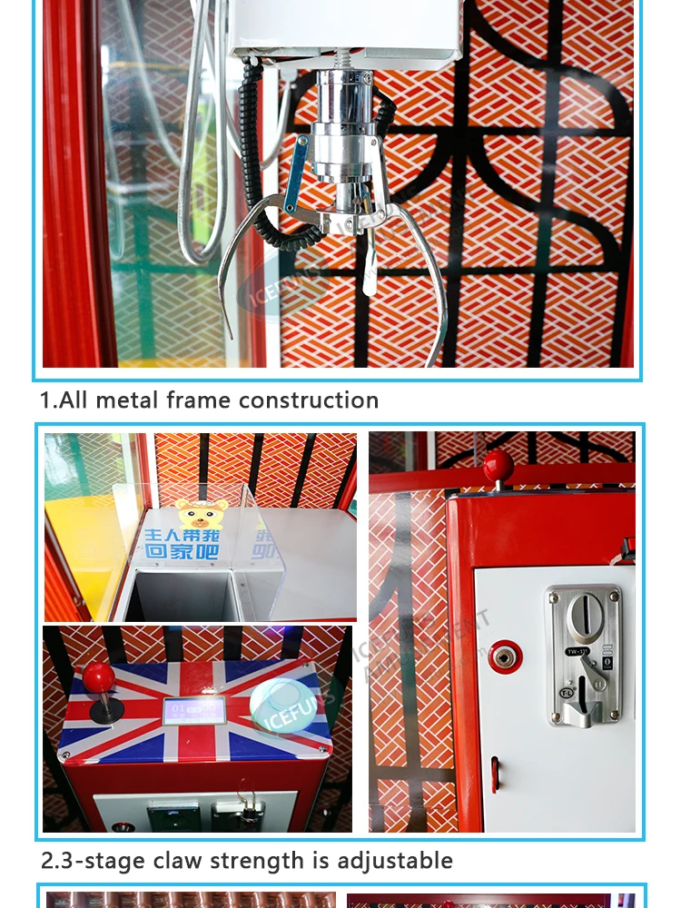 Crane Games Parts Kit Stuffed Animals Claw Machine For Sales - Buy ...