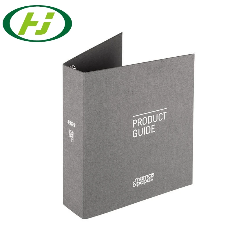 Custom Cloth Cover Fabric Ring Binder - Luxury & Durability