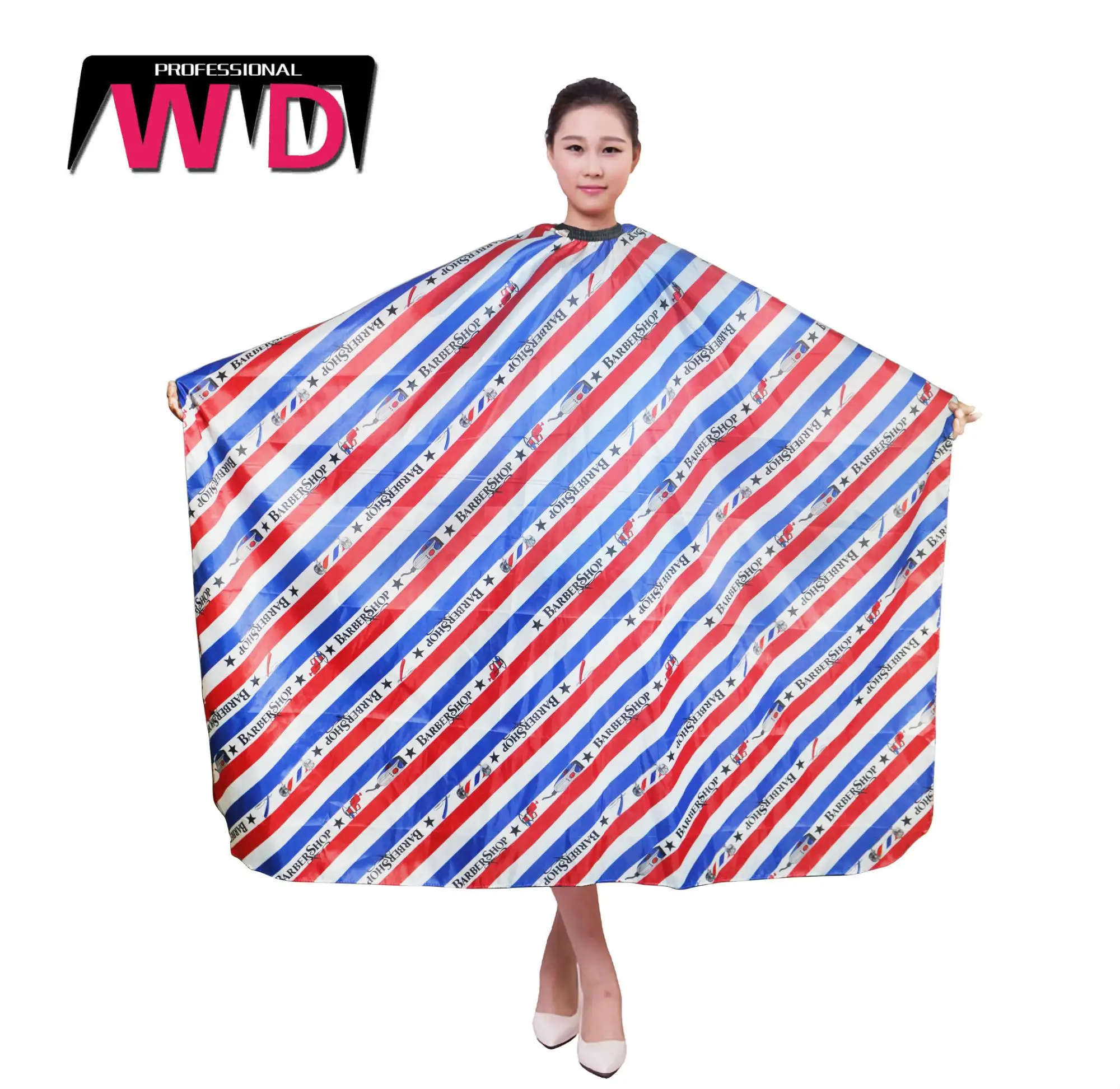Hair Cutting Hairdressing Capes Salon Hairdresser Gown Cape Waterproof ...