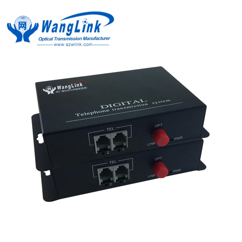 Telephone To Fiber Optic Converter 2 Telephone Port - Buy Telephone To ...