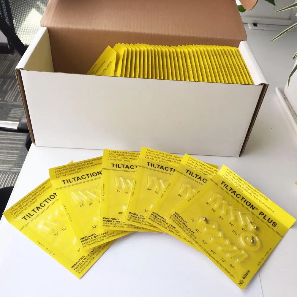 Tilt Sealed Indicator Stickers - Ensure Safe Electronics Shipping