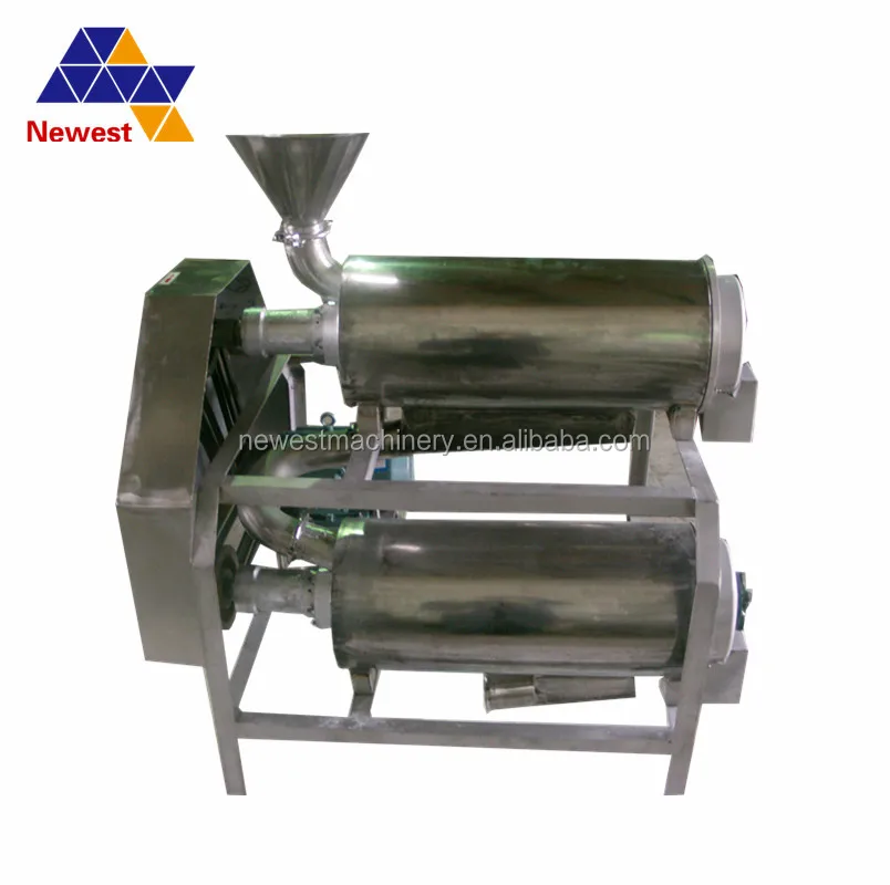 Efficient Mango Pulp Machine - Double Drum Peeling Corer