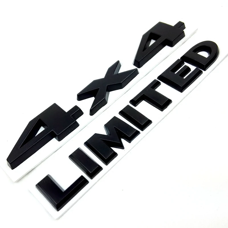 Custom Metal 4X4 Car Stickers - LIMITED Edition Emblems