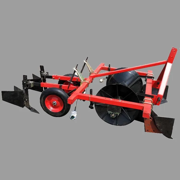 Small Tractor Mounted Plastic Mulch Applicator Laying Ridger Laminating ...