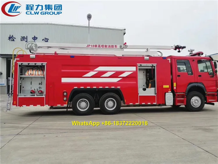 High Building Fire Fighting - 80m to 100m Jet Engine Truck