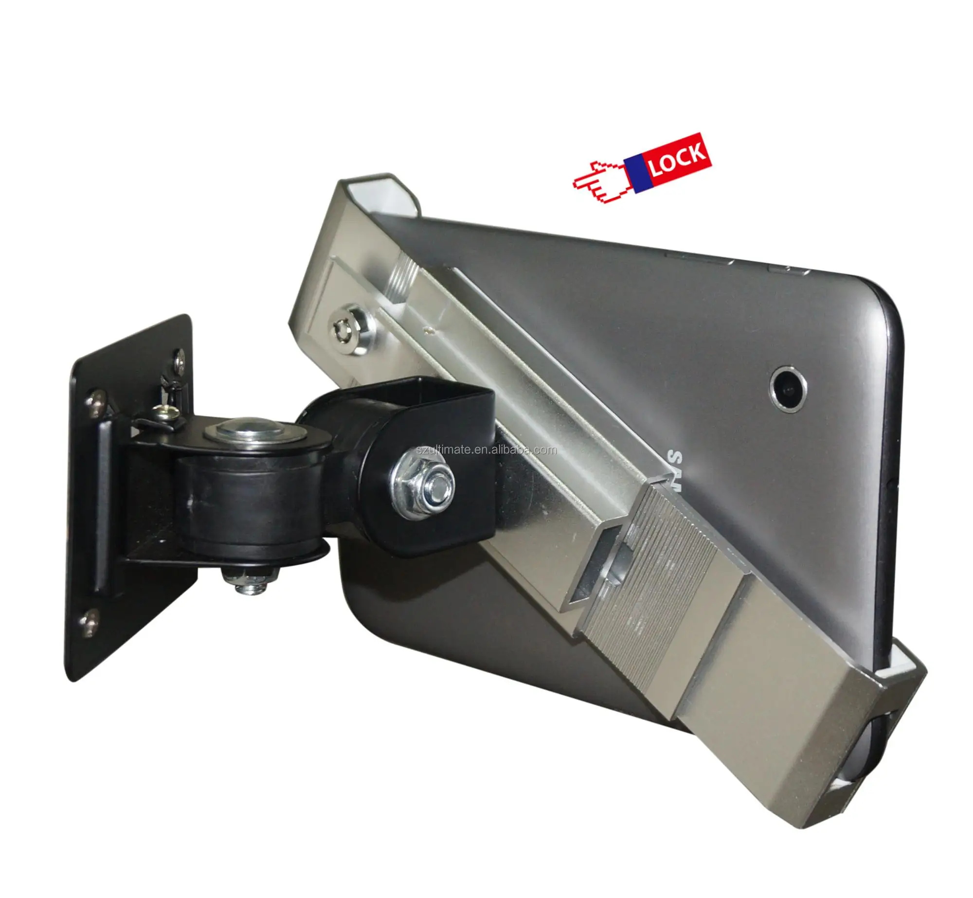 Tablet Stand Holder Wall Mounted Anti-thief For 7-10.1 Inch Variety ...