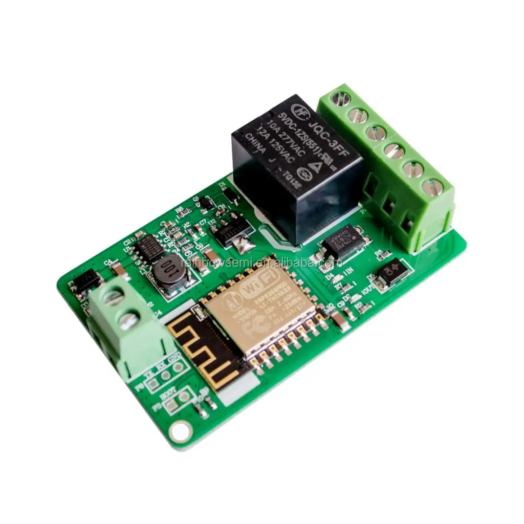 ESP8266 10A 220V网络继电器无线模块输入DC 7V ~ 30v模块彩虹半| Alibaba.com ESP8266 10A 220V网络继电器无线模块输入DC 7V ~ 30v模块彩虹半| Alibaba.com