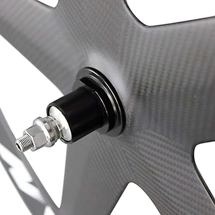 5 Spoke Carbon Wheels by ICAN - High Performance Road Bike
