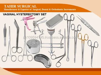 Vaginal Hysterectomy Set/dissecting Set/all Kinds Of Vascular Surgical Instruments/surgical ...