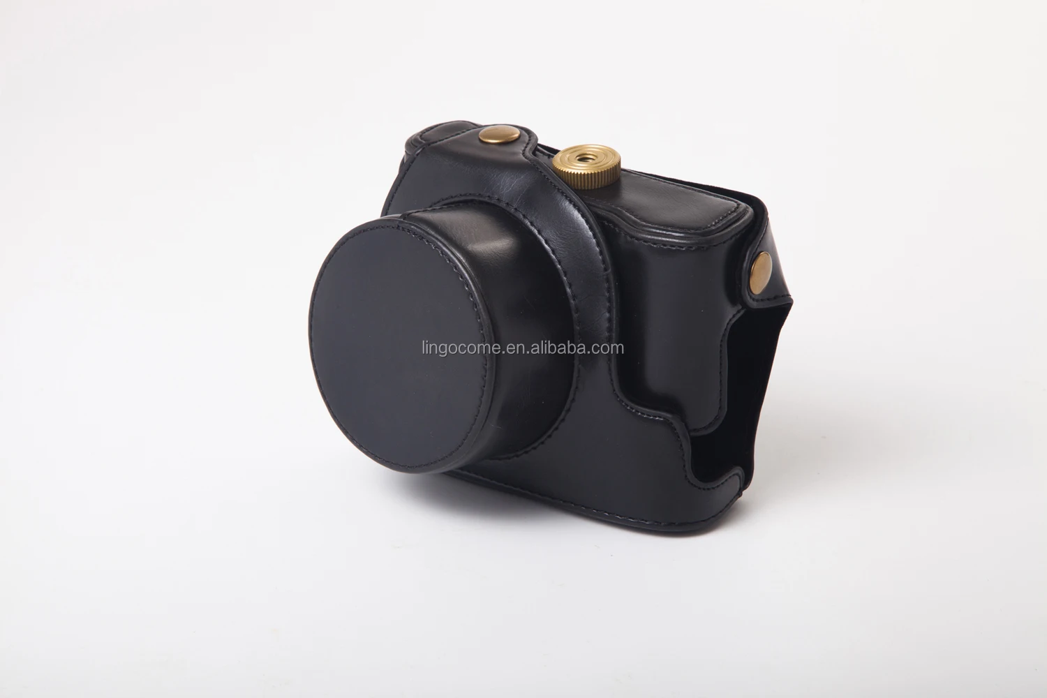 Pu Leather Camera Case Bag Protective Cover For Canon G1x Ii Camera ...