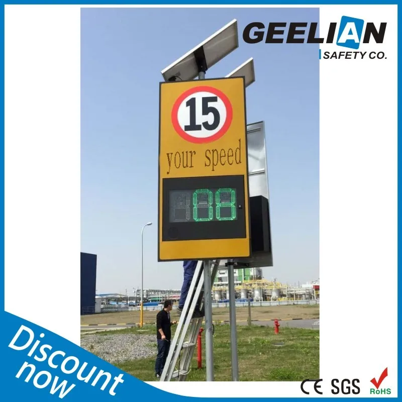 Radar Speed Sign Led Display For Highway Driver Speed Feedback Sign ...
