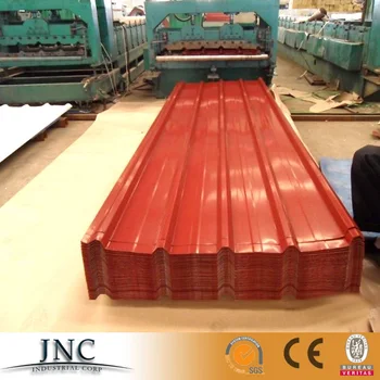 Uganda Popular Red Colour Coated Galvanized Corrugated Roofing Sheet ...