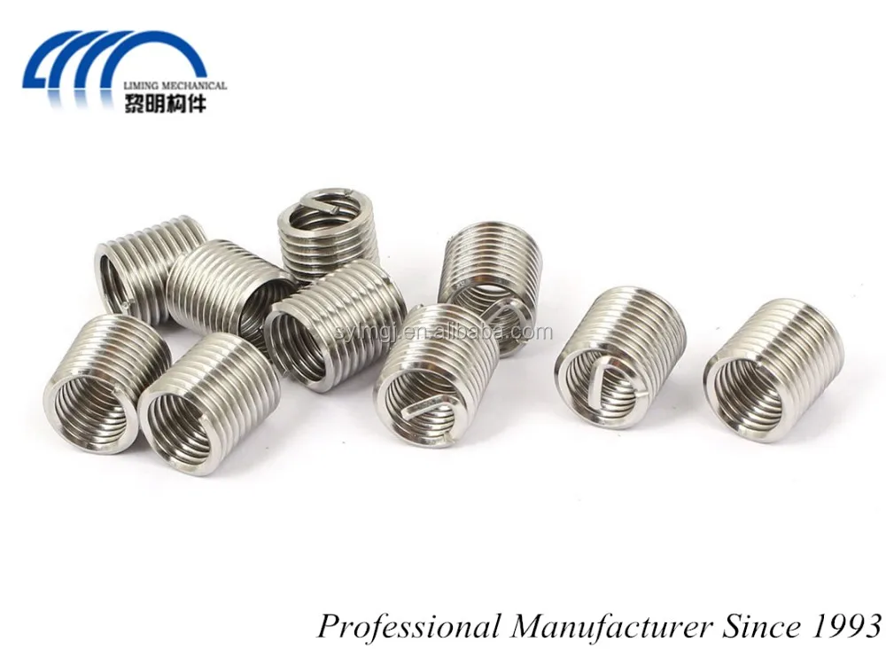 Wire Thread Insert Coloured Wire Insert Dyed Coil Thread Insert Ss304 ...