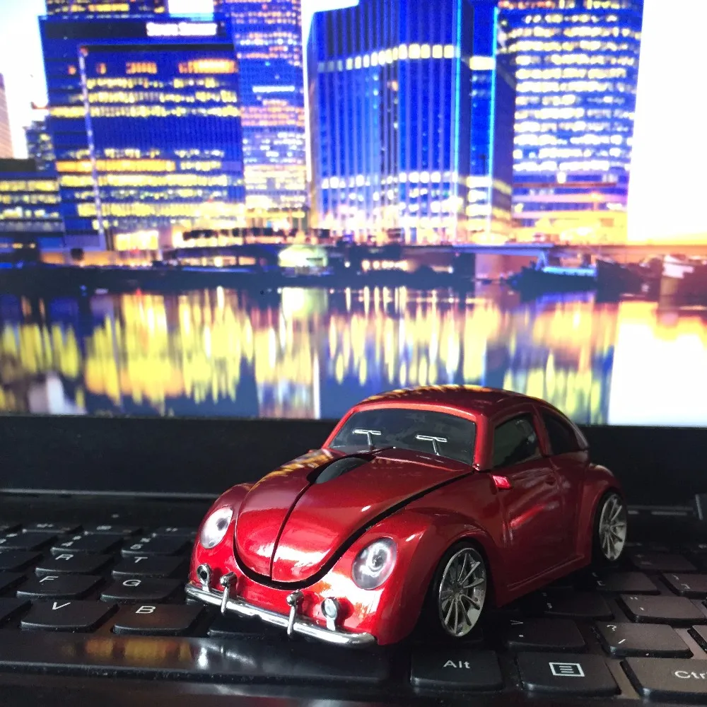 Fancy Volkswagen Beetle Design Car Mouse - Wireless & Ergonomic