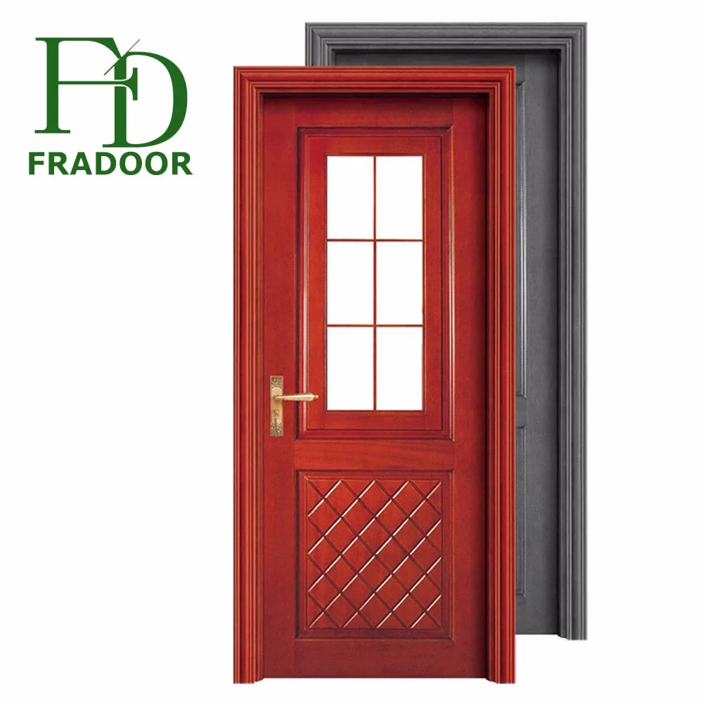 Wood Panel Classroom Door With Glass Window - Buy Wood Panel Door ...