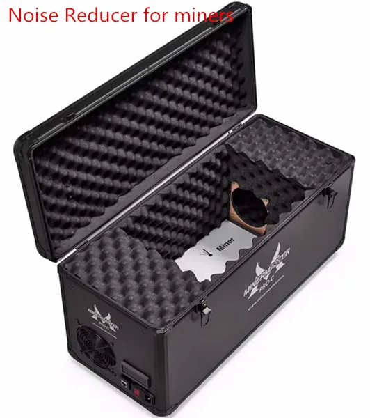 Multi-fuction Antminer Silencer Noise Reducer Box For S9 L3+ A3 X3 ...