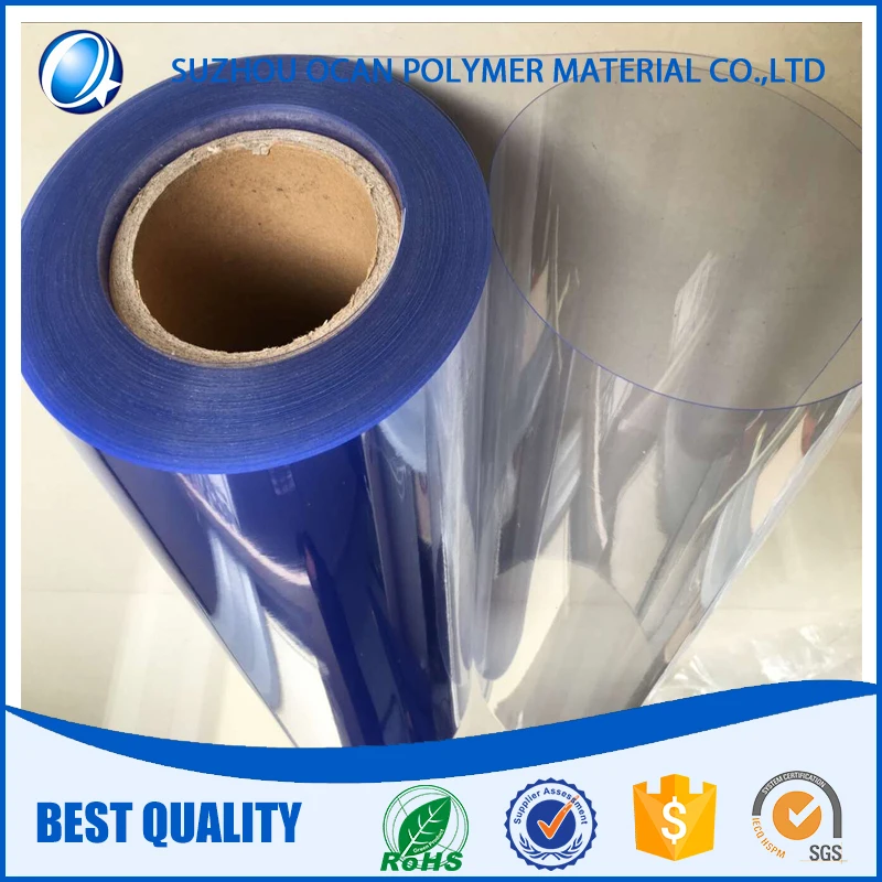 500 Micron Clear Plastic Sheet Pvc Roll For Blister Pack - Buy 500 ...